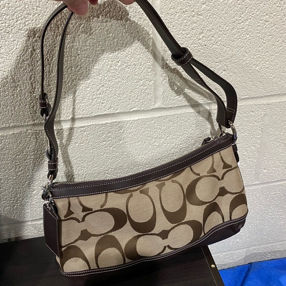 Coach | Bags | Coach Tanmahogany Purse Net Never Been Used | Poshmark